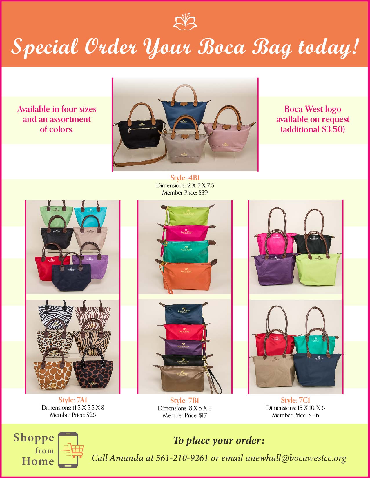 Boca West | Shoppe from Home